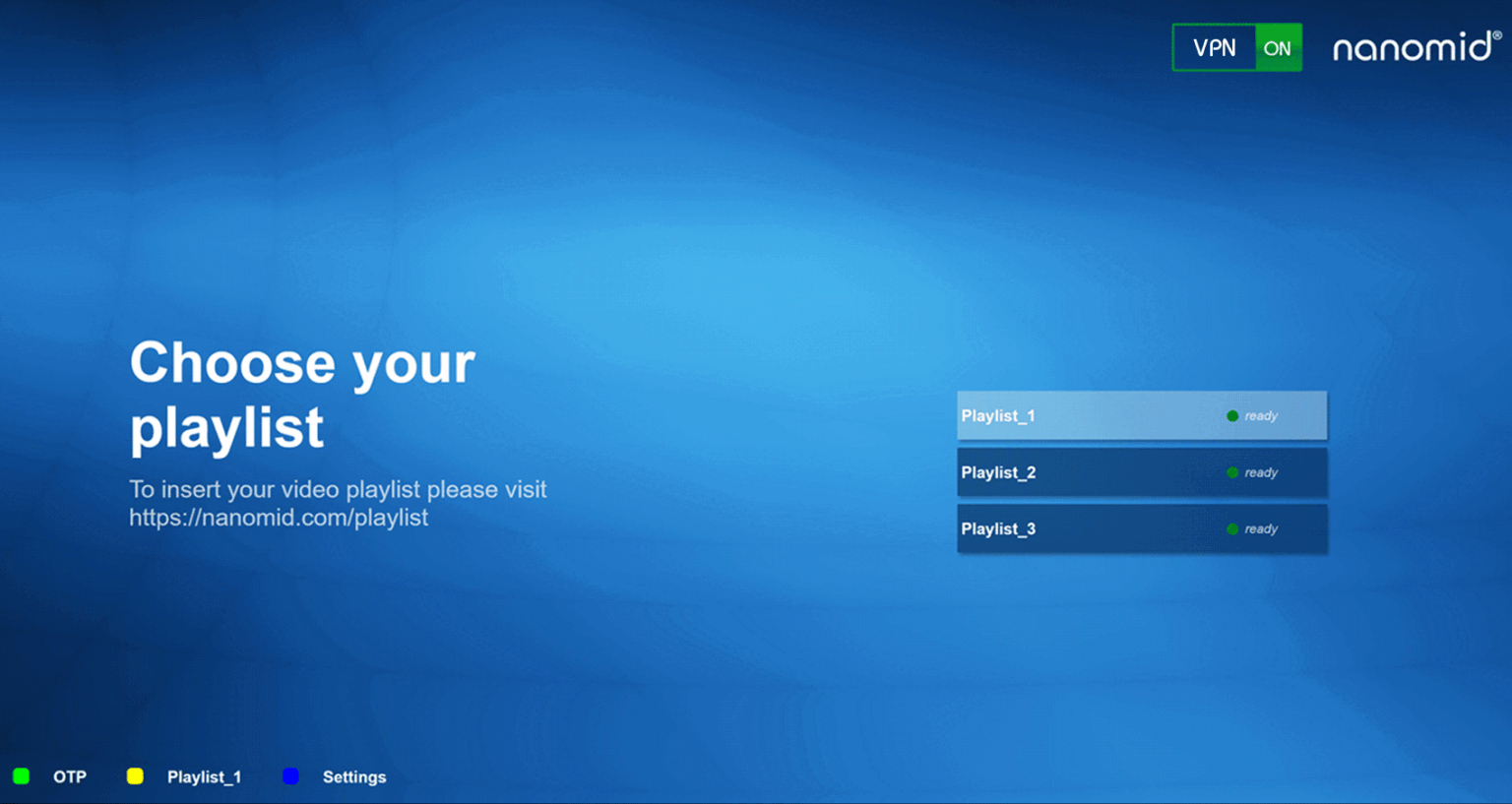 Nanomid Player - Installation, Activation et Ajout de Playlist IPTV